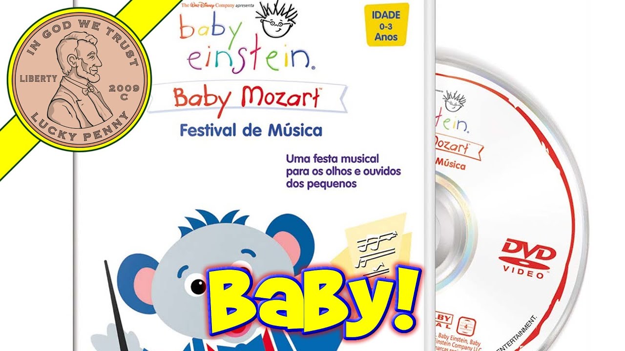 Disney Baby Einstein Collection of Baby Mozart CD's and DVD's