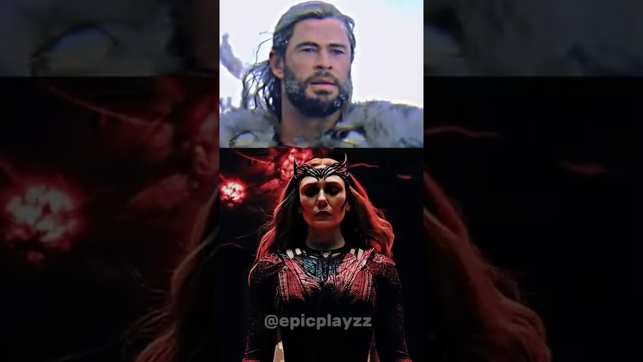 Thor (odin and zues power) vs MCU and DECU #shorts #marvel #dc  #viral