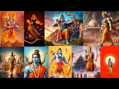Sri Ram picture | jay Sri ram wallpaper video | best ram photo #thepalasheditz #ram