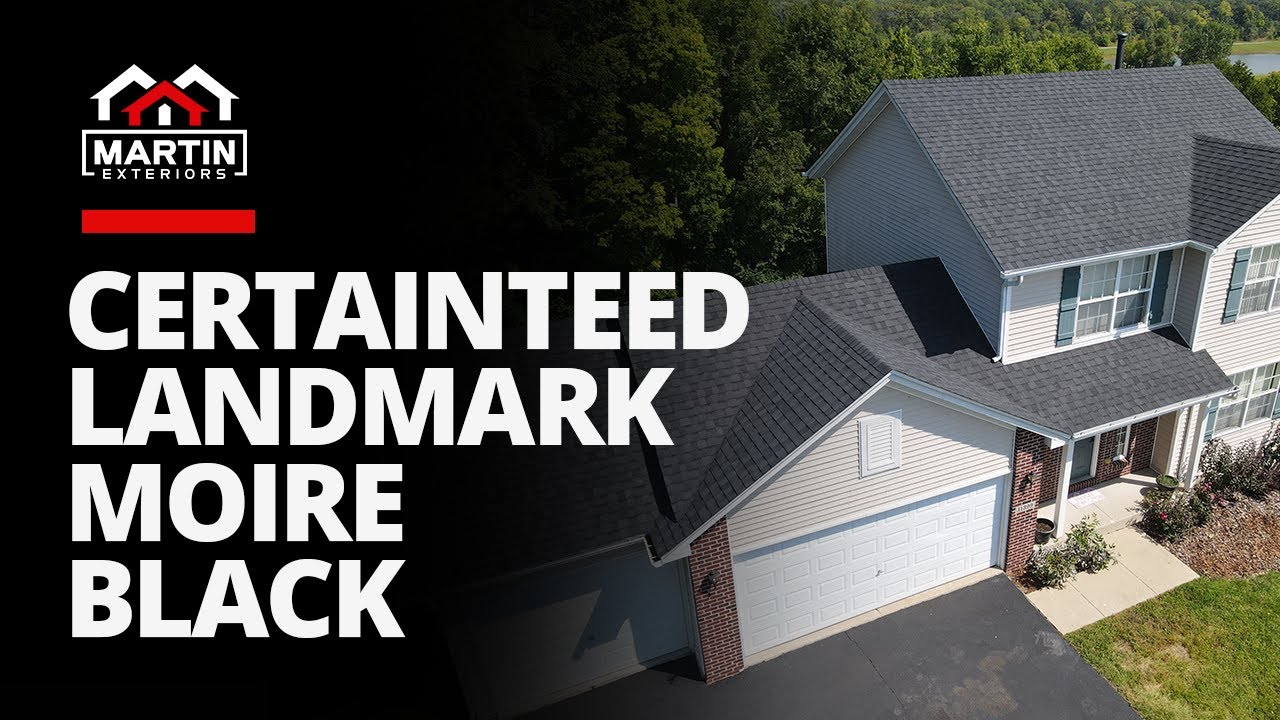 Certainteed Landmark Moire Black | Martin Exteriors