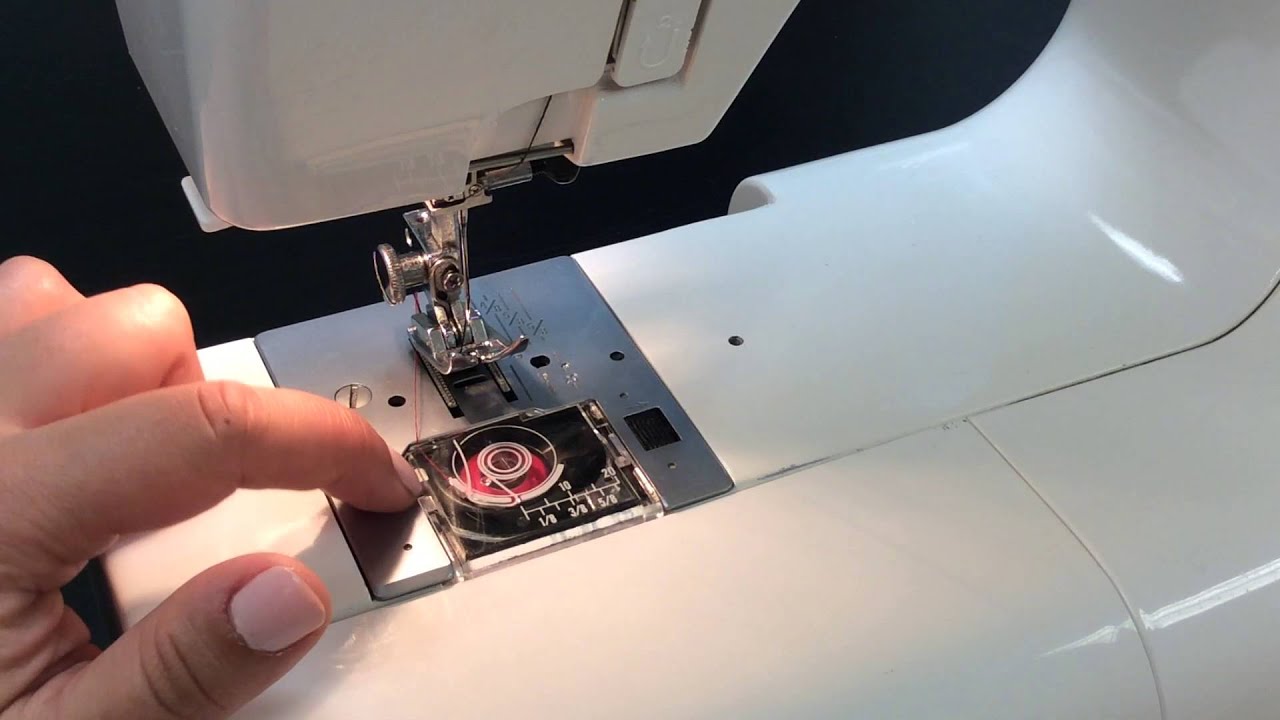 Bobbin Threading the Janome Schoolmate