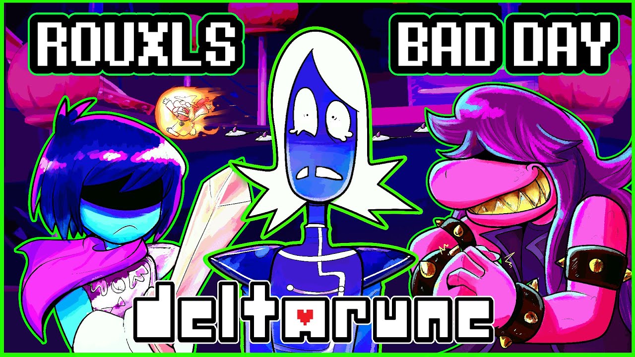 DELTARUNE 3D Animation: Rouxls Bad Day (Newgrounds Deltarune Collab)