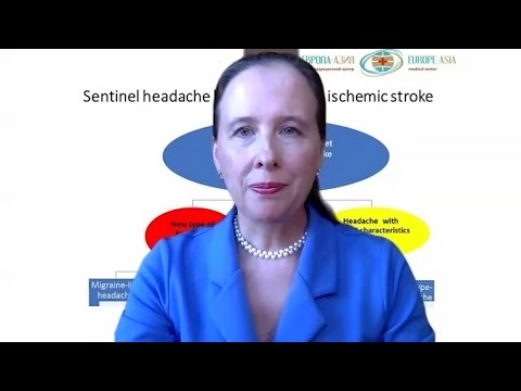 Can a headache be a warning symptom of ischemic stroke?
