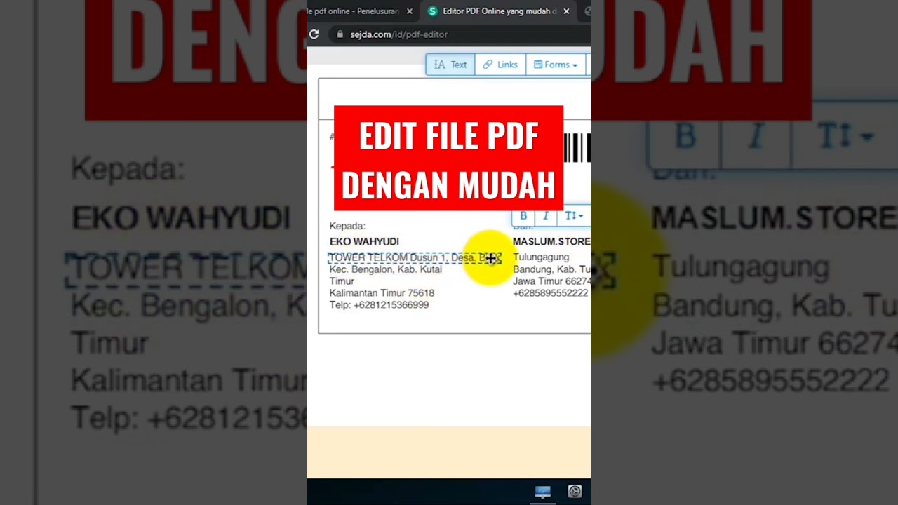 Cara Edit File PDF tanpa Aplikasi