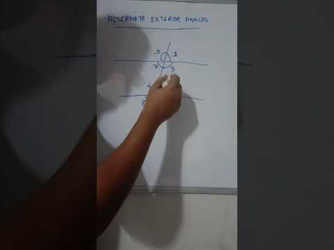What are Alternate Exterior Angles?