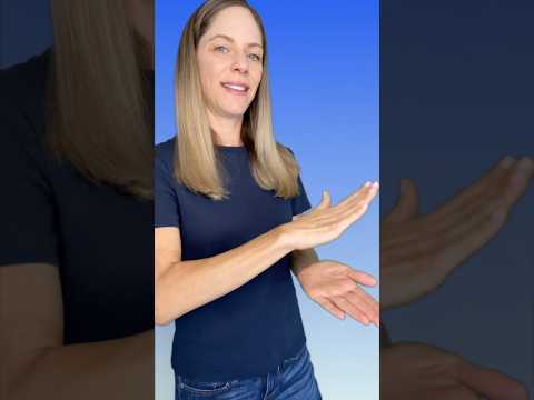 How to Sign School - Sign Language - ASL #shorts