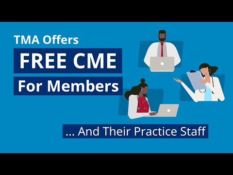 TMA Members Get FREE CME