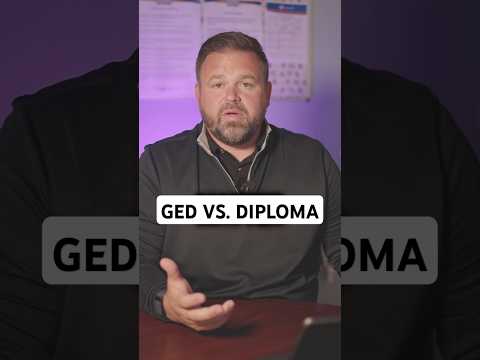 GED vs. High School Diploma