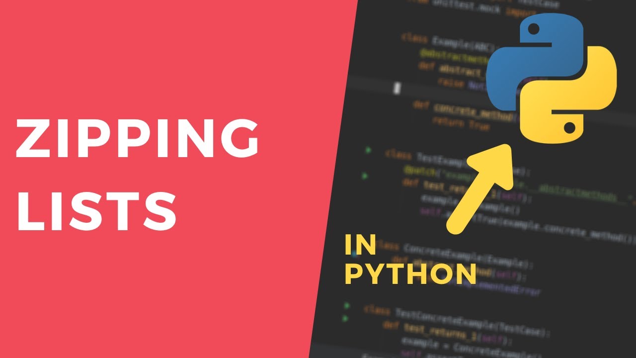 Zipping lists - 1 Minute Python Tutorial #shorts
