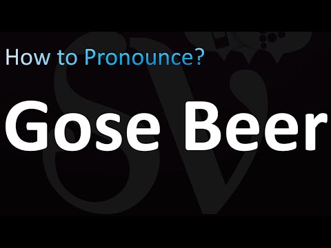 How to Pronounce Gose Beer (correctly!)