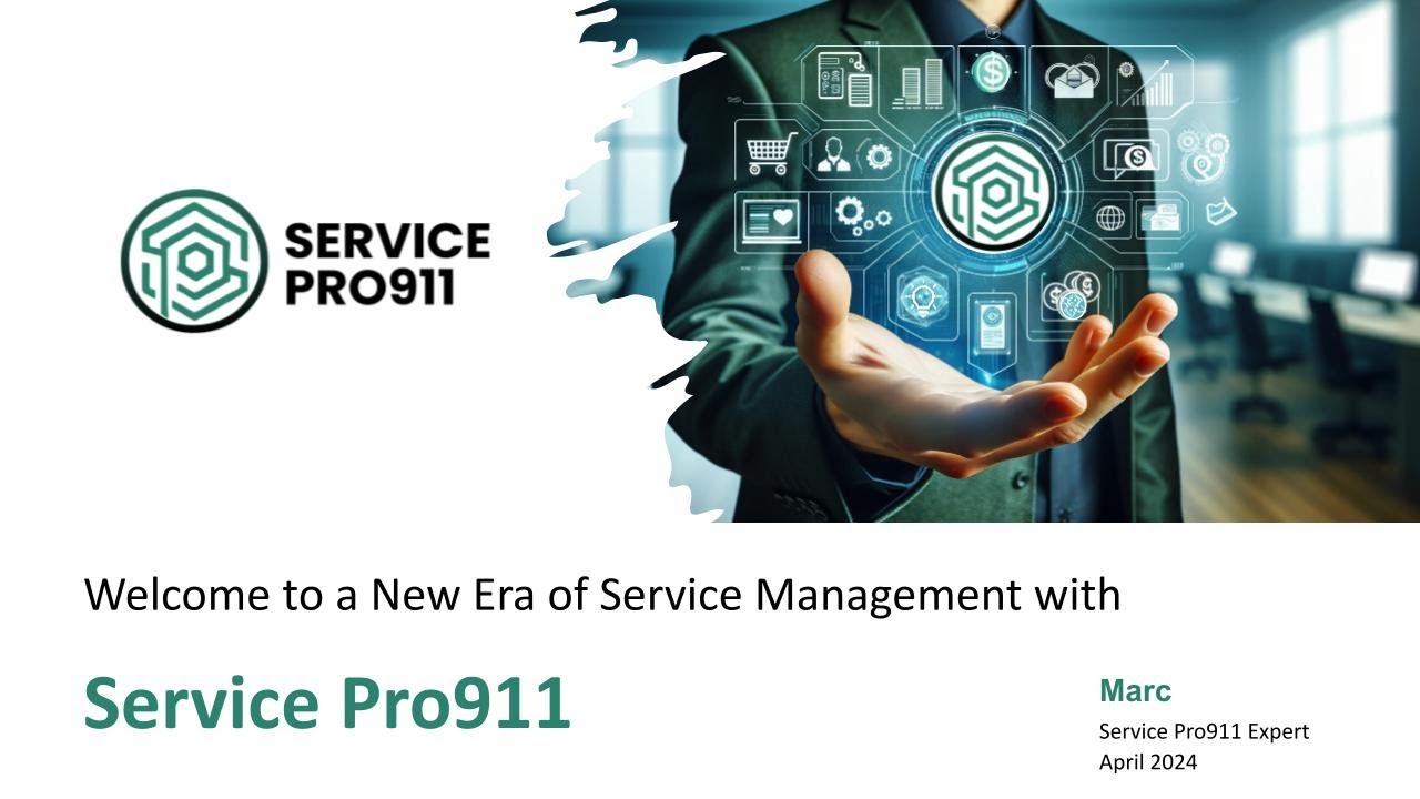 Service Pro911 Presentation for Merchants