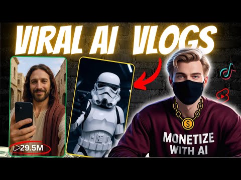 How to Make Viral Bible & Stormtrooper Vlogs with AI (Full Veo 3 + ChatGPT Tutorial)