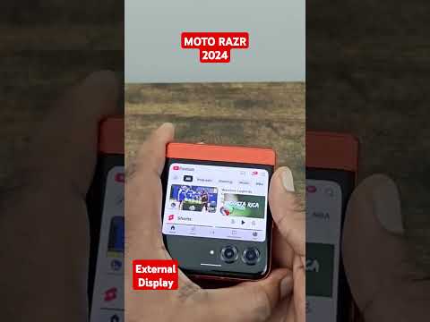 Moto Razr 2024 External Display