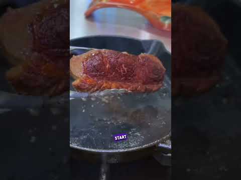 USE A THERMOMETER TO COOK A PERFECT STEAK #steak #meat #beef
