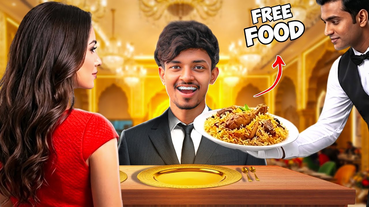 I Became a Fake Food Vlogger for FREE Food in Top 5 Restaurants 😳