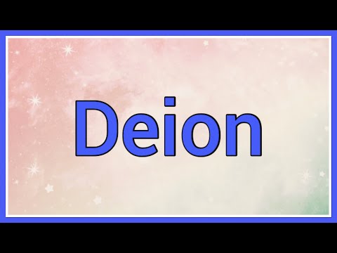 Deion | Name Origin Variations