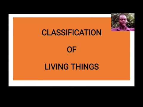 BIOLOGY-CLASSIFICATION OF LIVING THINGS