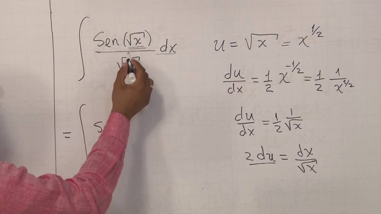 Ejercicio 2 Integración por Sustitución Simple