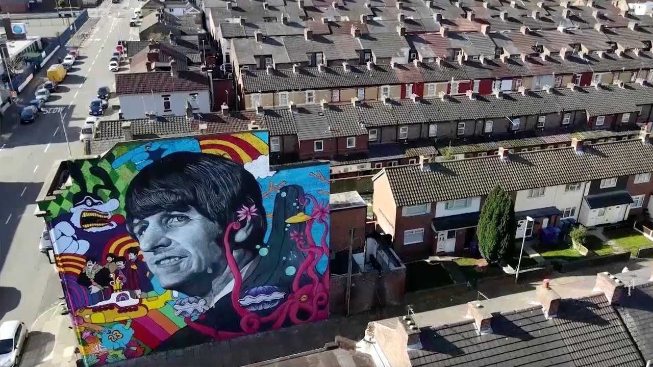 Ringo Starr mural revealed in Liverpool