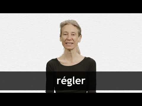 English Translation of “RÉGLER” | Collins French-English Dictionary