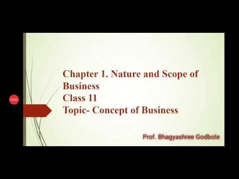 Meaning and Features of Business.