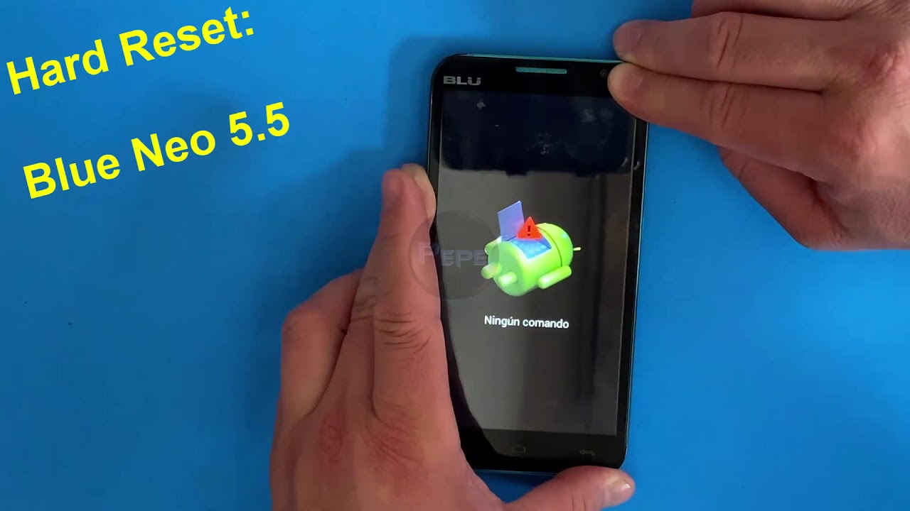 Hard Reset Blu Neo 5.5 (Studio X Plus) / Restauración de Fábrica Blu Neo 5.5 (Studio X Plus).