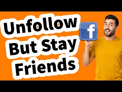 How To Unfollow But Stay Friends On Facebook 2025 ( New Update)