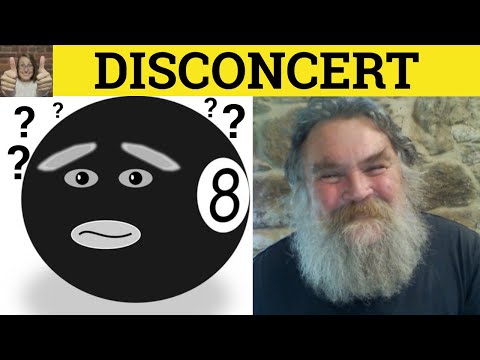 🔵 Disconcert - Disconcerting Meaning - Disconcerted Examples - Disconcerted Definition - GRE Vocab