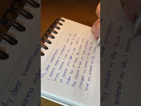 How do you write a heart touching love letter?