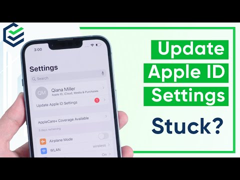 Update Apple ID Settings Stuck? How to Fix? New iPhone 14 Update Apple ID Settings Stuck 2022