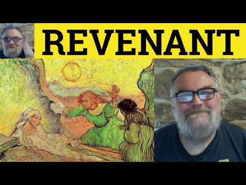 🔵 Revenant Meaning - Revenant Examples - Revenant Defined - GRE Vocabulary