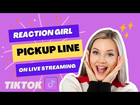 Cutie 🤗 Girls Reaction | Flirting Pick Up line On Tiktok live Streaming 😂🤣🤣
