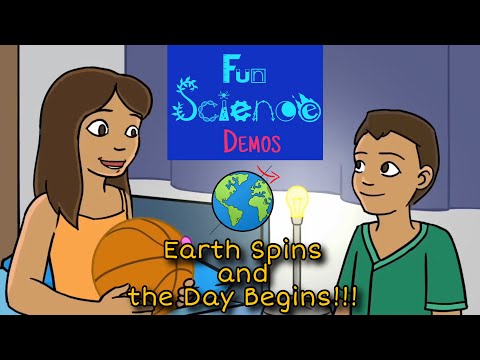 What Causes Day and Night? Earth Spins & Day Begins