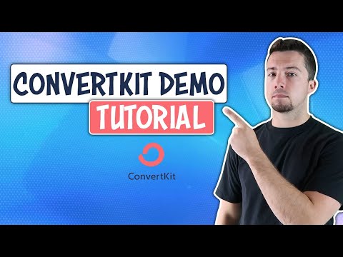 ConvertKit Demo Tutorial for Beginners - Email List Building Software