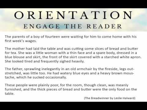 How to Write the Orientation