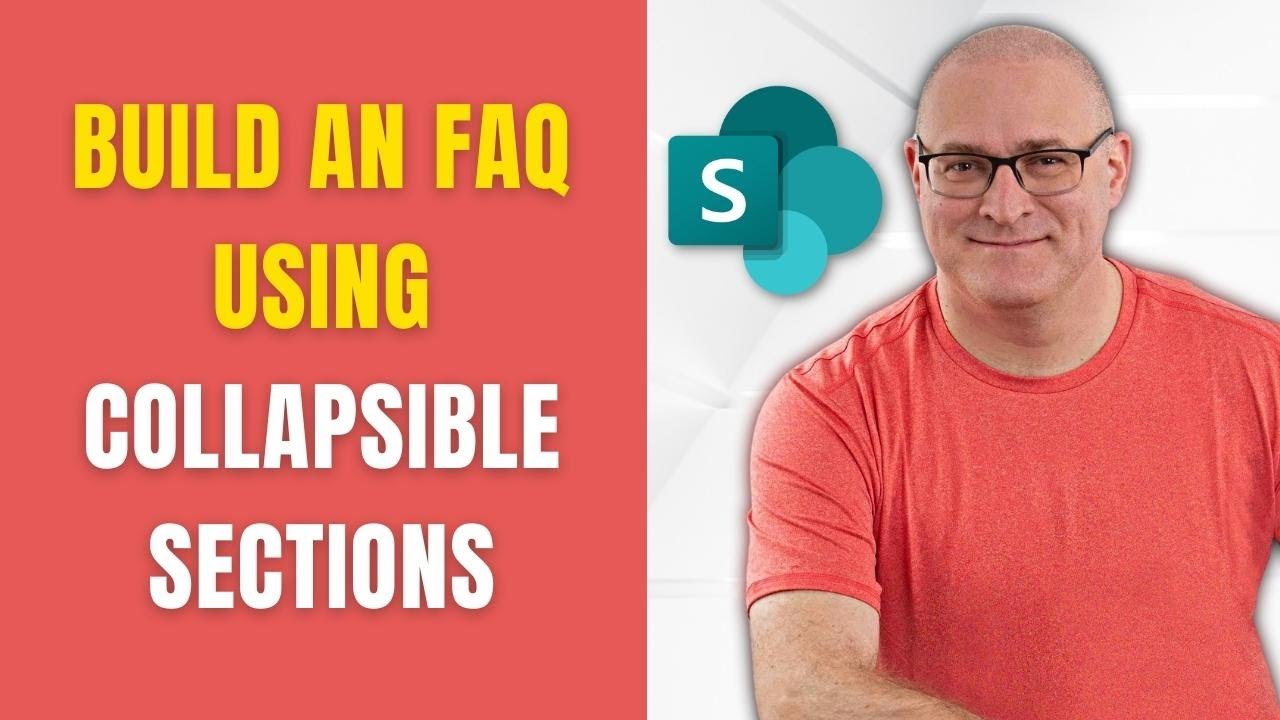 How to create an FAQ Knowledge Base using SharePoint Pages Collapsible sections