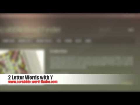 2 letter words with Y