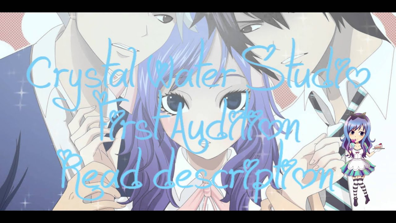 CrystalWaterStudio 1st Studio Audition OPEN!