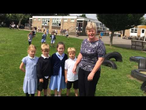 Kyson Primary School celebrates the Daily Mile