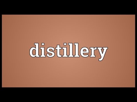 Distillery Meaning