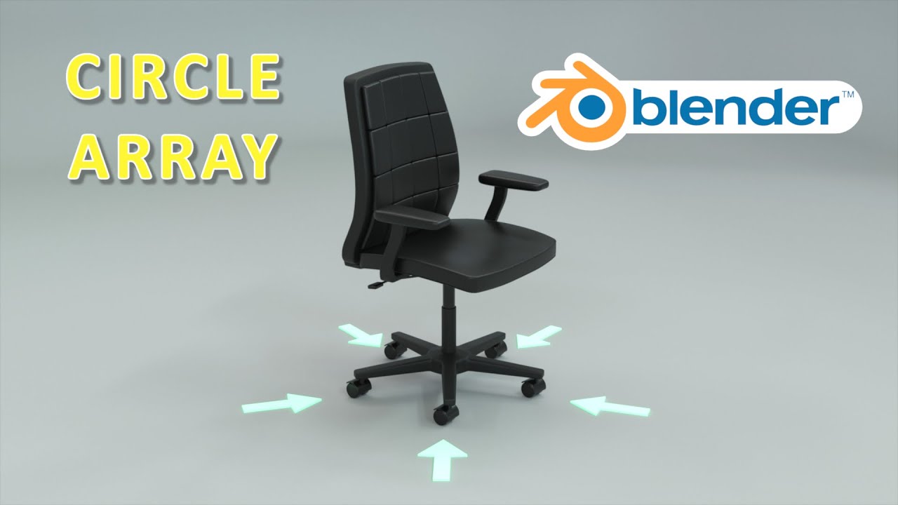 How to Create a Circle Array in Blender | Easy Array Modifier Tutorial for Beginners