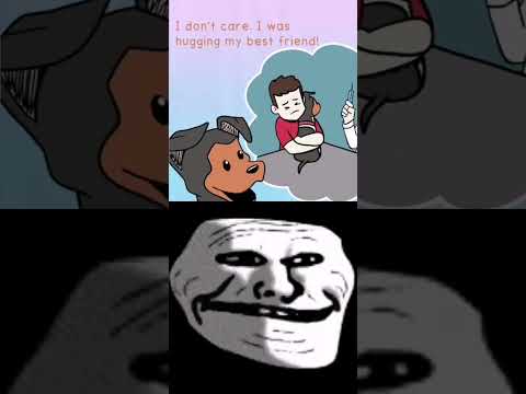 How did you die? #sadtrollface #shorts #sad #saddog #dog