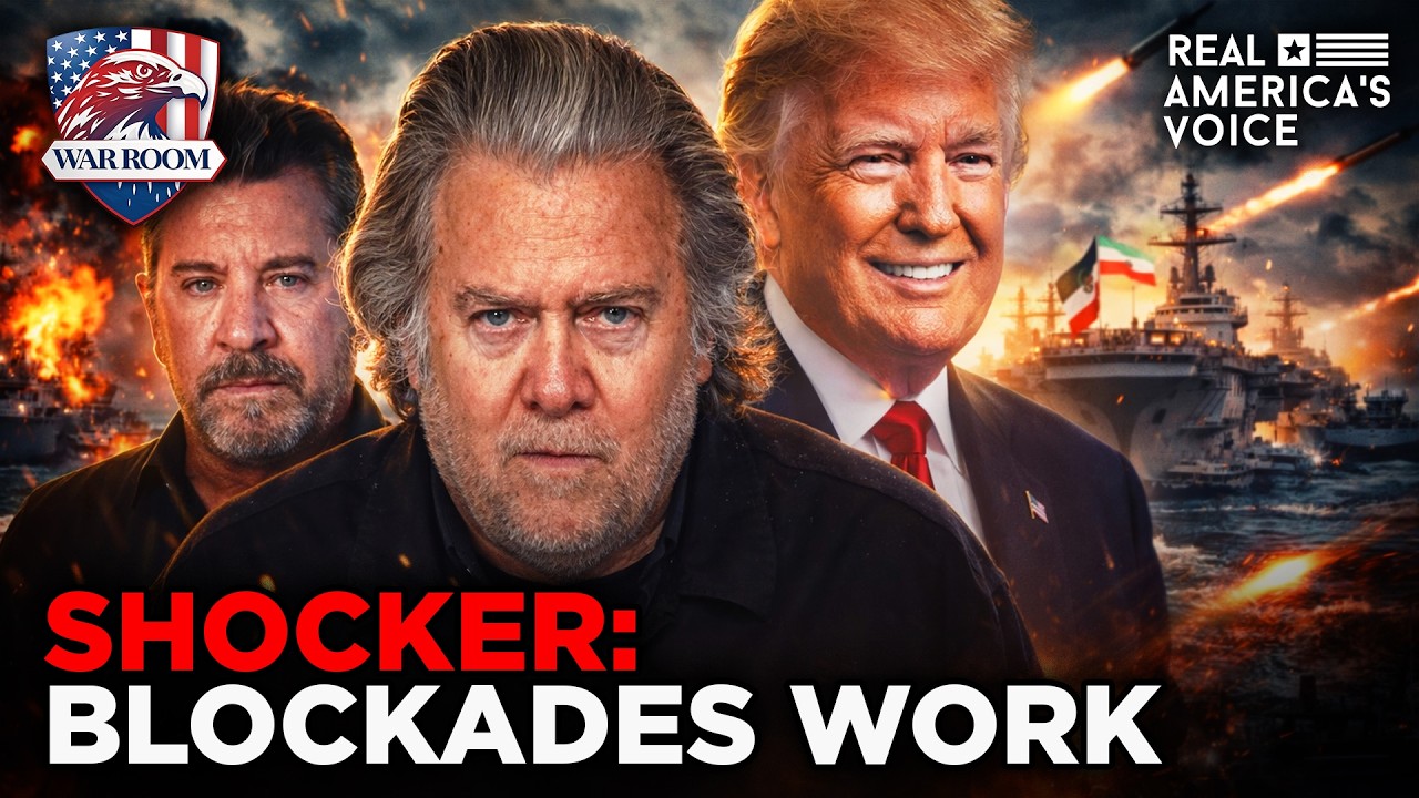 SHOCKER: BLOCKADES DO WORK | WAR ROOM W/ STEVE BANNON AM EDITION