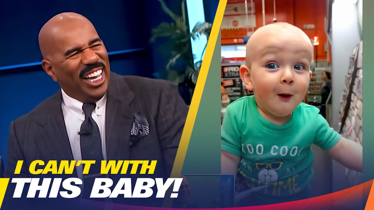 Babies Should NOT Be This FUNNNY | Steve Harvey
