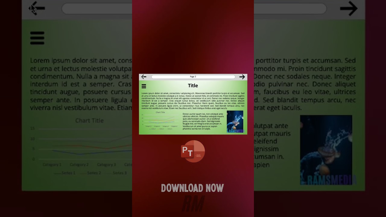 Search Themed PowerPoint Template
