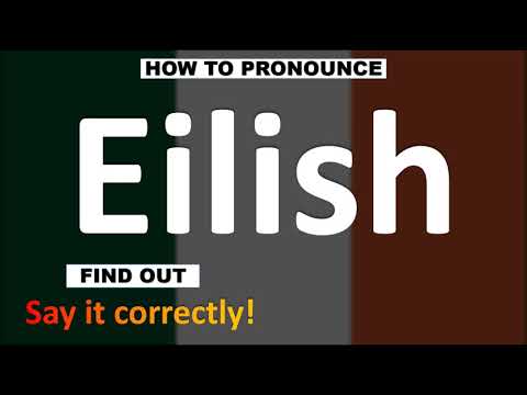How to Pronounce Eilish? (CORRECTLY) Irish Names pronunciation Guide