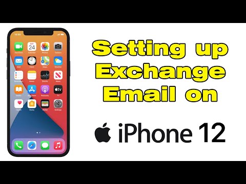 How to set up exchange on iPhone 12 (Add exchange account to iPhone 12)