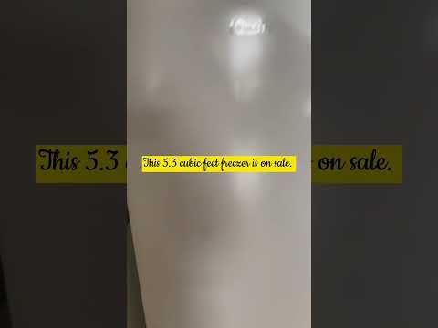 Upright freezer on sale! #midea #upright #freezer #greatfinds #homeappliances #fyp #shorts