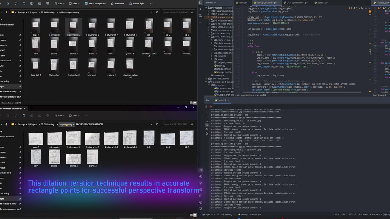 OCR preprocessing teaser