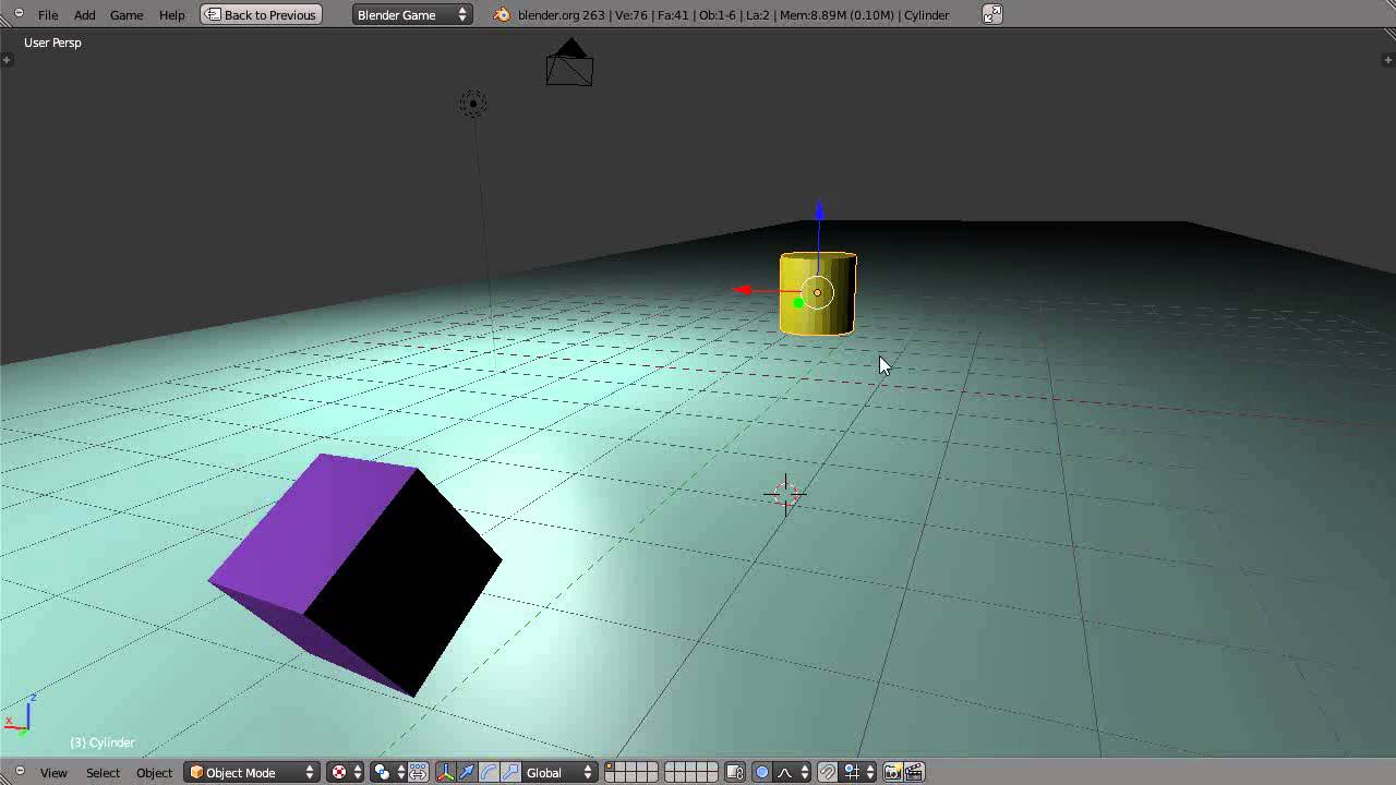 Blender 2 6 Tutorial   Python Game Engine Programming   Part 5